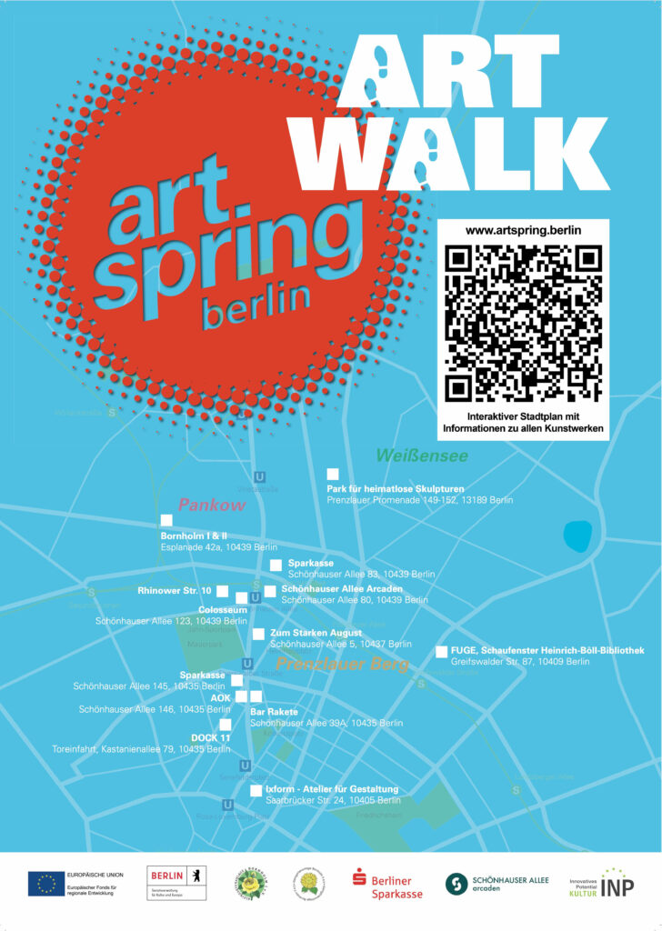 artspring artwalk 2022 - artspring - Der Stadtbezirk wird Galerie