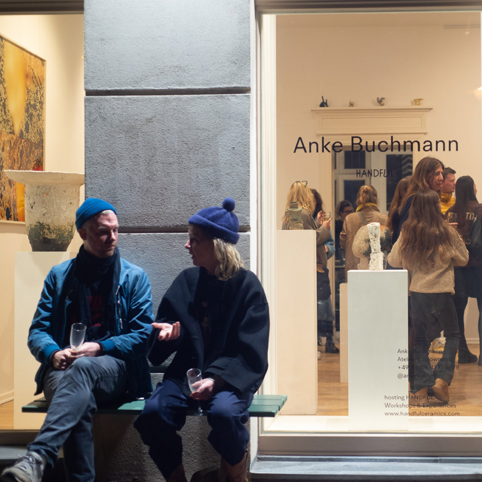 Anke Buchmann - artspring - Der Stadtbezirk wird Galerie