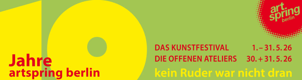 artspring berlin Festival - Der Stadtbezirk wird Galerie